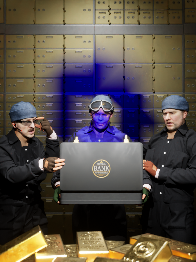 The Bank Heist Joyful Parallel